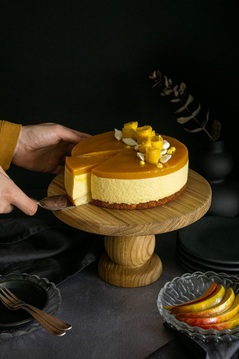 Mango Mousse Cake - Cakesperiments